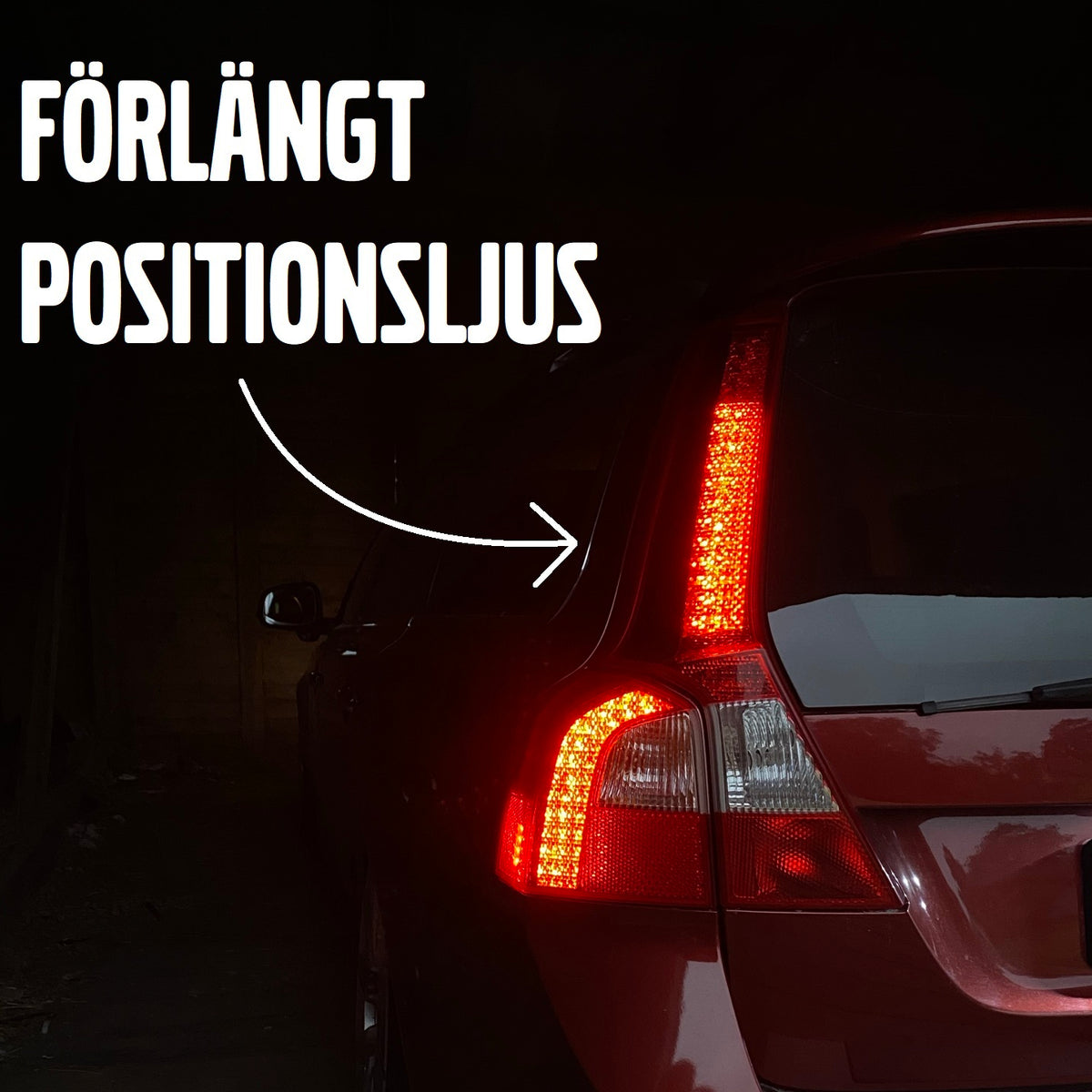 Taillight module / Position light modification for Volvo V70 and XC70 ...