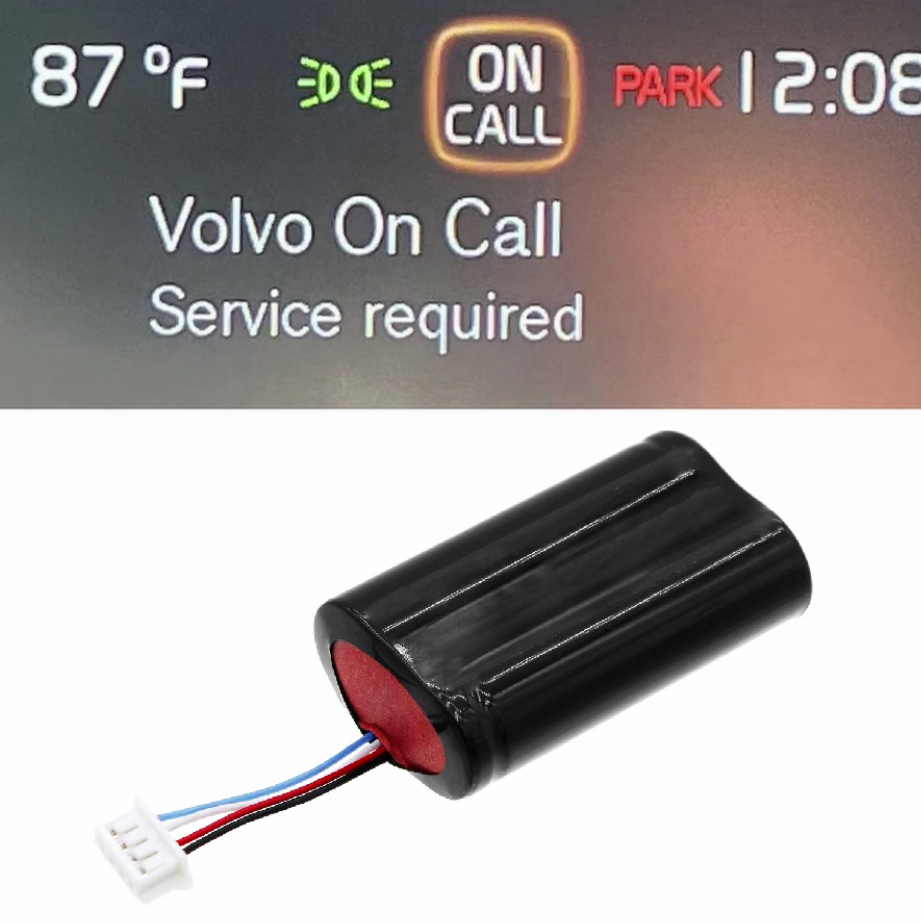 Volvo on Call • 8V Replacement Battery • SPA/CMA • 31450445 – RHTrading